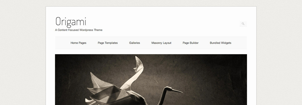 Origami WordPress Theme - SiteOrigin