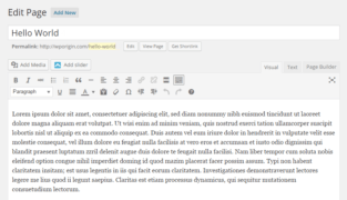 Getting Started With Page Builder - SiteOrigin