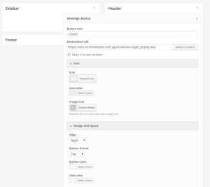 Vantage Premium - Adding Siteorigin Button to Masthead - SiteOrigin