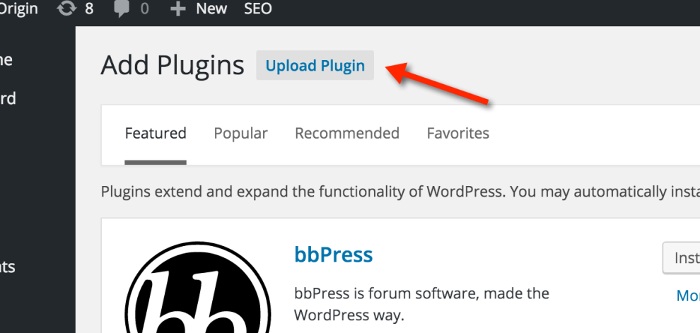 Getting Started with SiteOrigin Installer - SiteOrigin