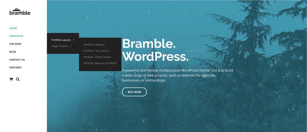 Multi-purpose, responsive WordPress Theme from ThemeTrust.