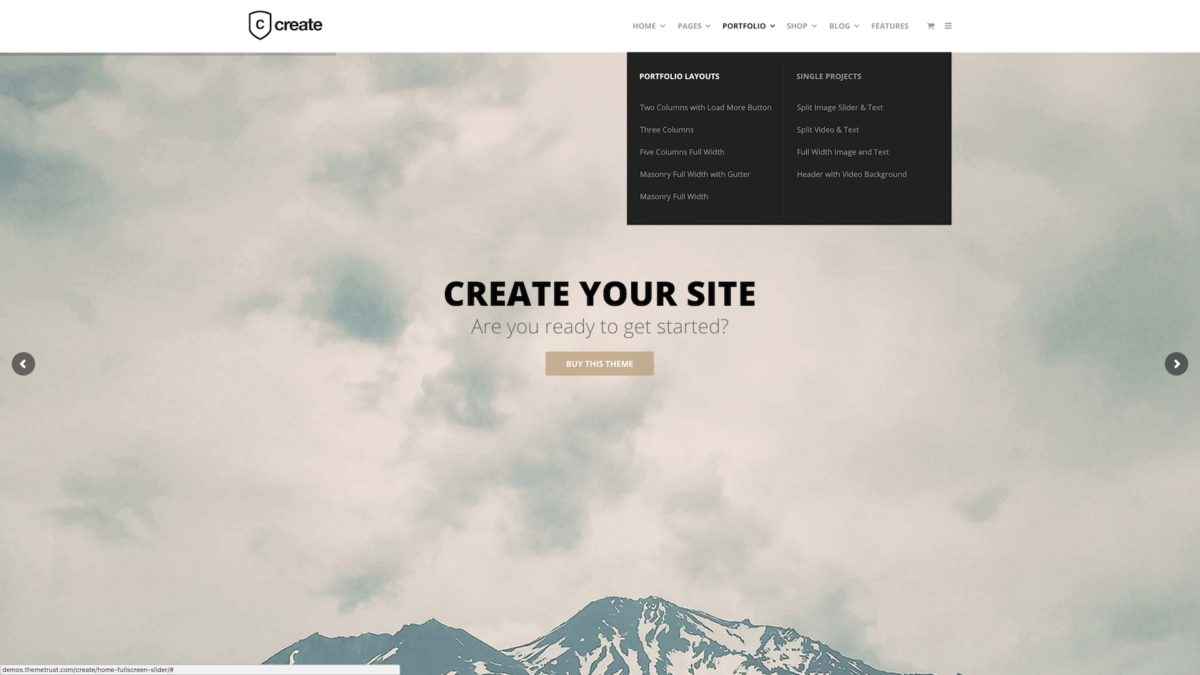 Customizable, responsive WordPress Theme from ThemeTrust.