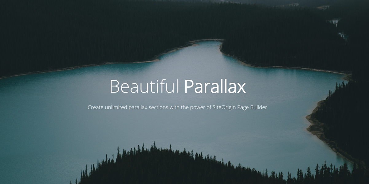 The Differences Between Fixed vs Parallax Background Images - SiteOrigin