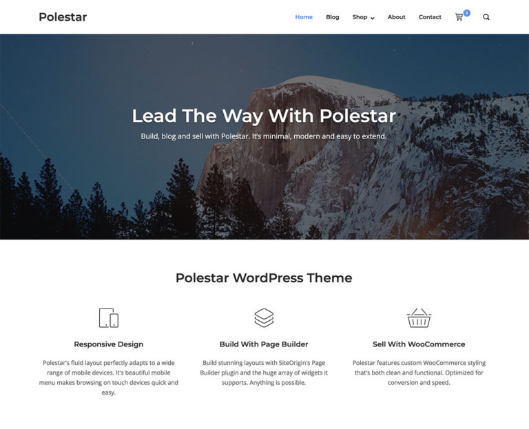 Lightweight, full width, responsive WordPress theme from PuroThemes