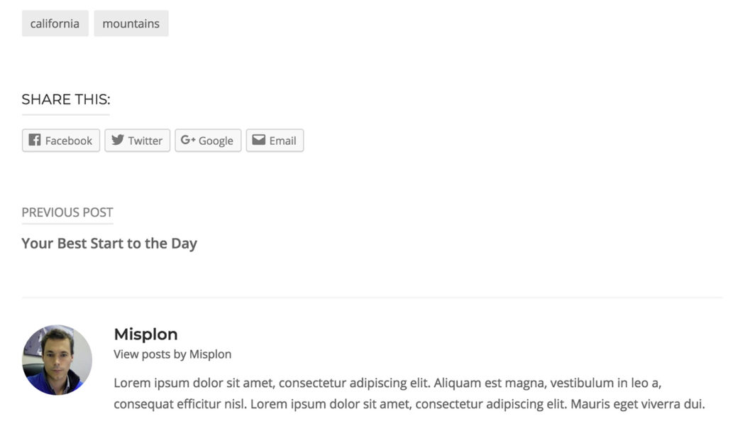 Lightweight, full width, responsive WordPress theme from PuroThemes