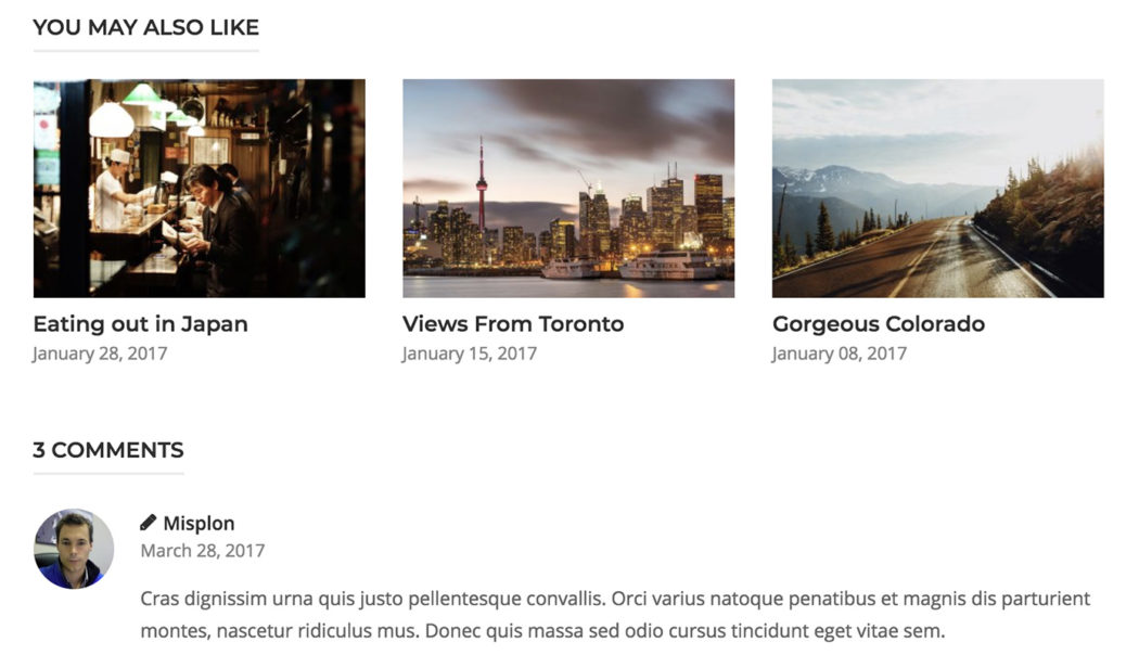 Lightweight, full width, responsive WordPress theme from PuroThemes