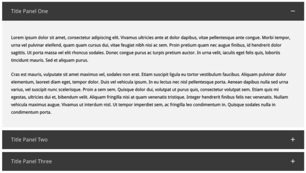 Introducing the Accordion Widget - SiteOrigin