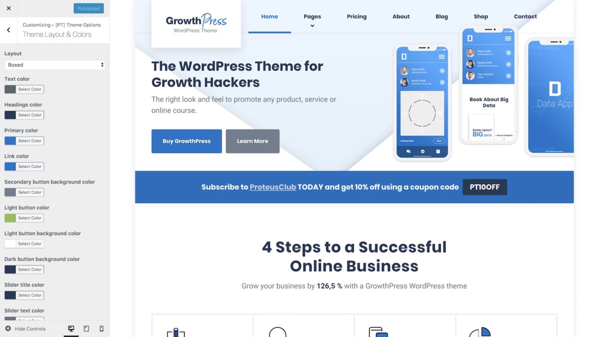 A niche marketing and SEO WordPress Theme by Proteus Themes