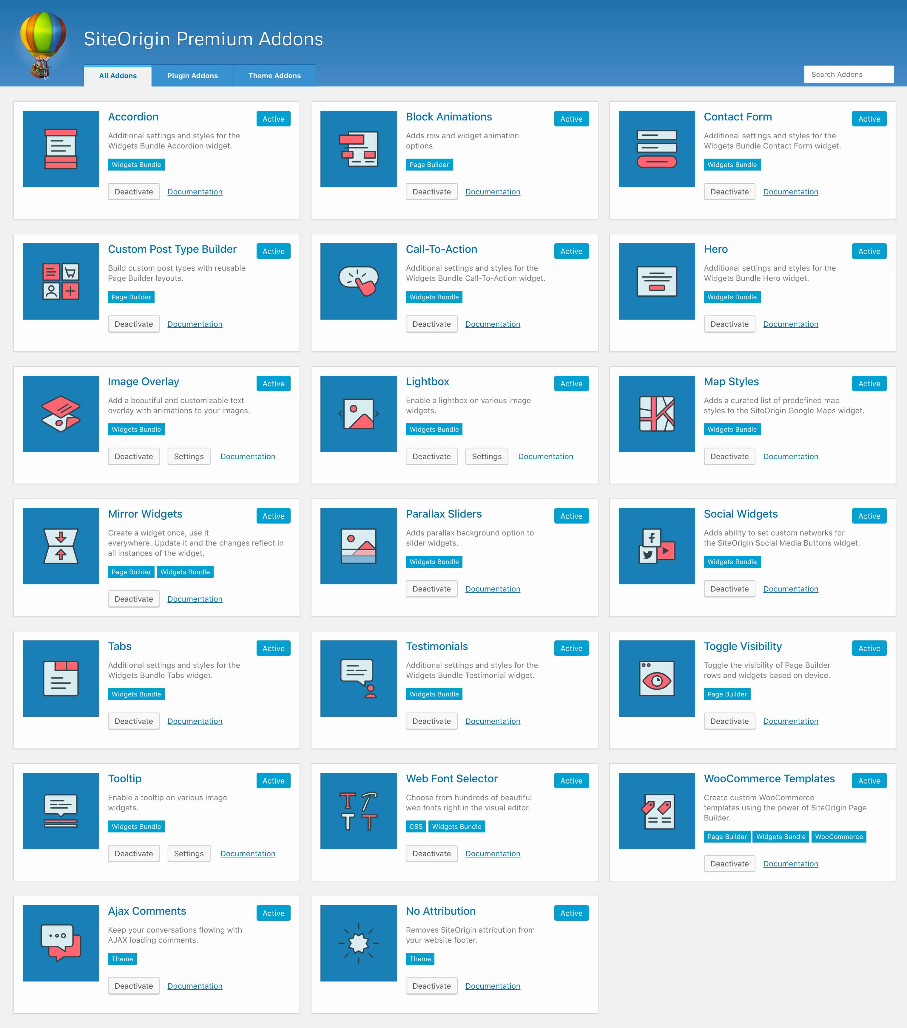 SiteOrigin Premium Documentation - SiteOrigin