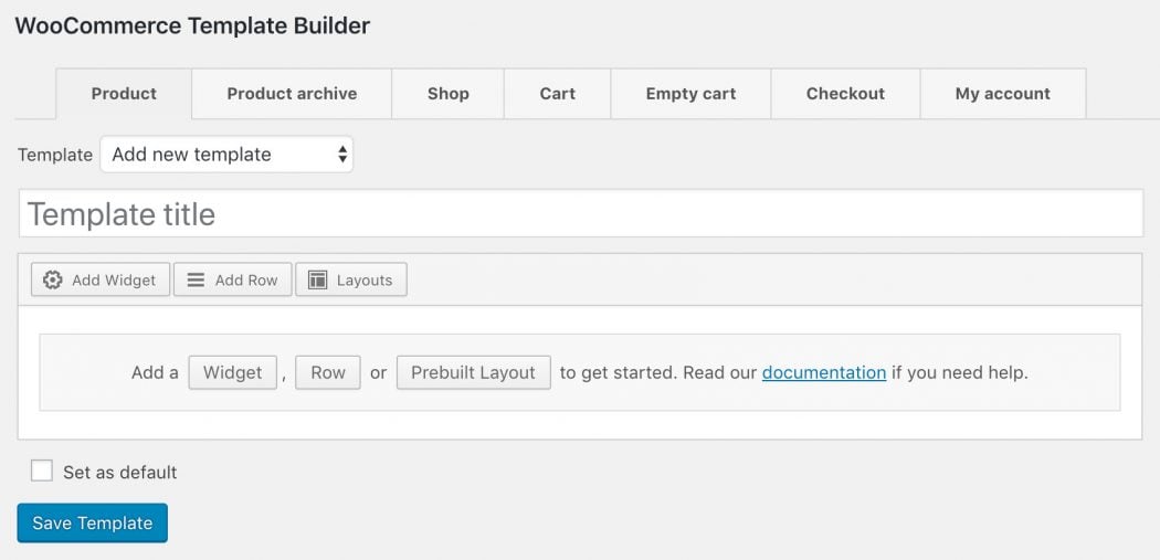 WooCommerce Templates - SiteOrigin