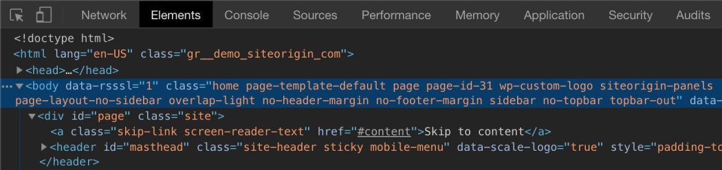 Unique Page Styling with Custom CSS Body Classes - SiteOrigin
