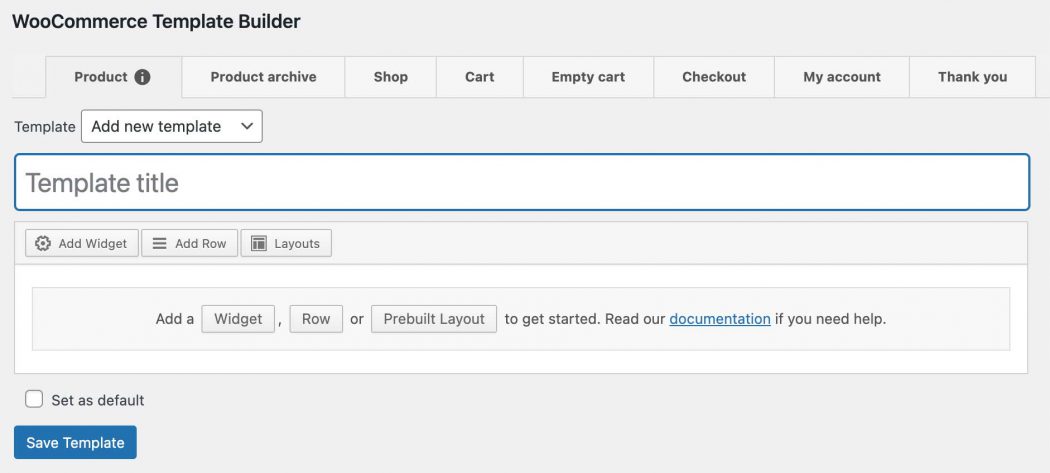 WooCommerce Templates - SiteOrigin