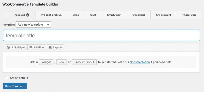 WooCommerce Templates - SiteOrigin