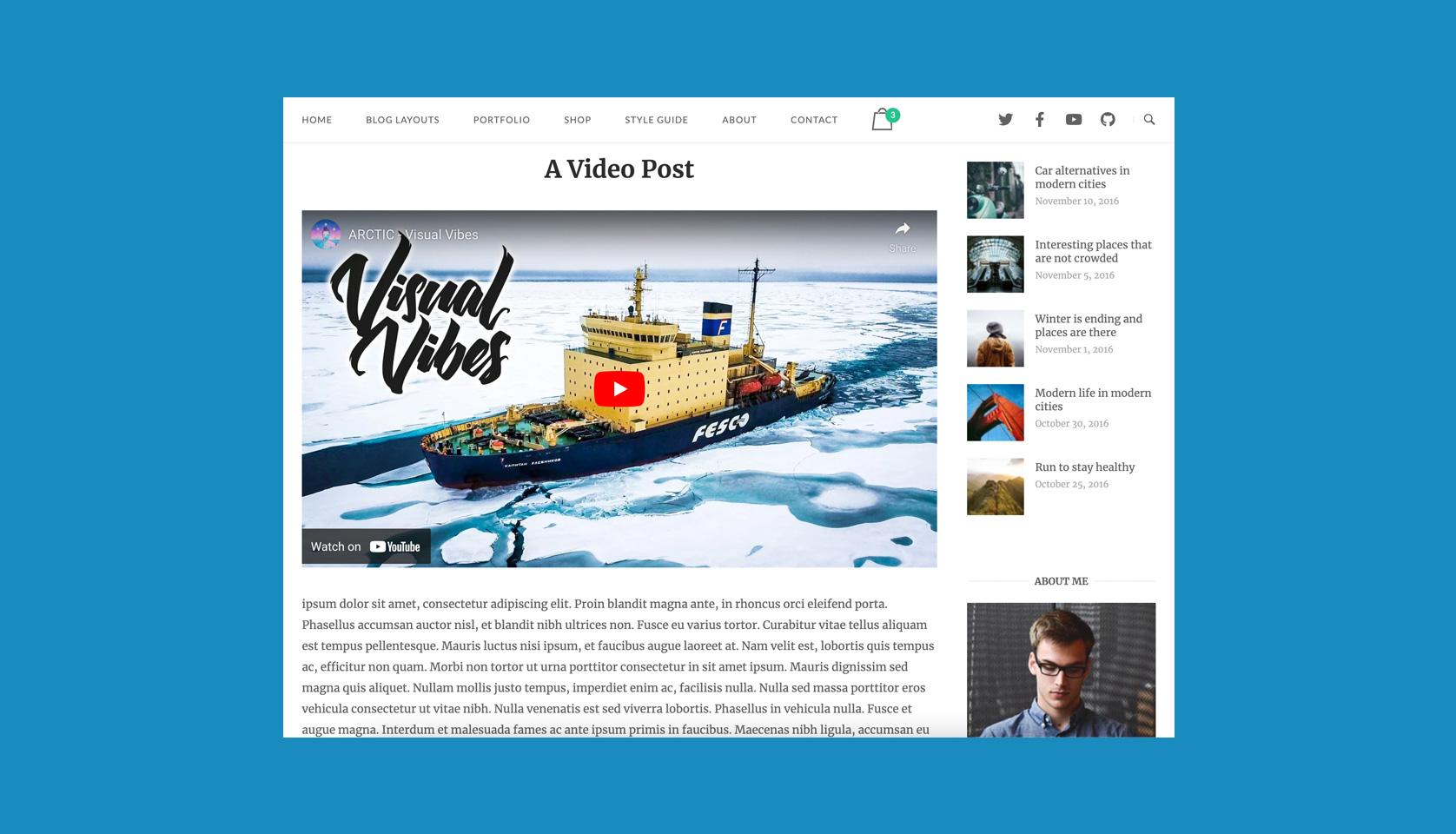 Unwind: Expanded Video Post Format Support - SiteOrigin