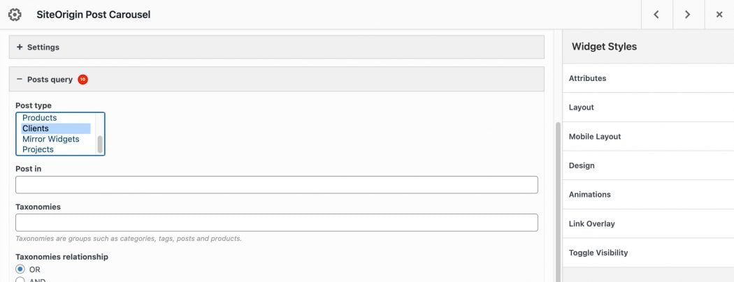 Setup a Continuous Scrolling Logo Carousel - SiteOrigin