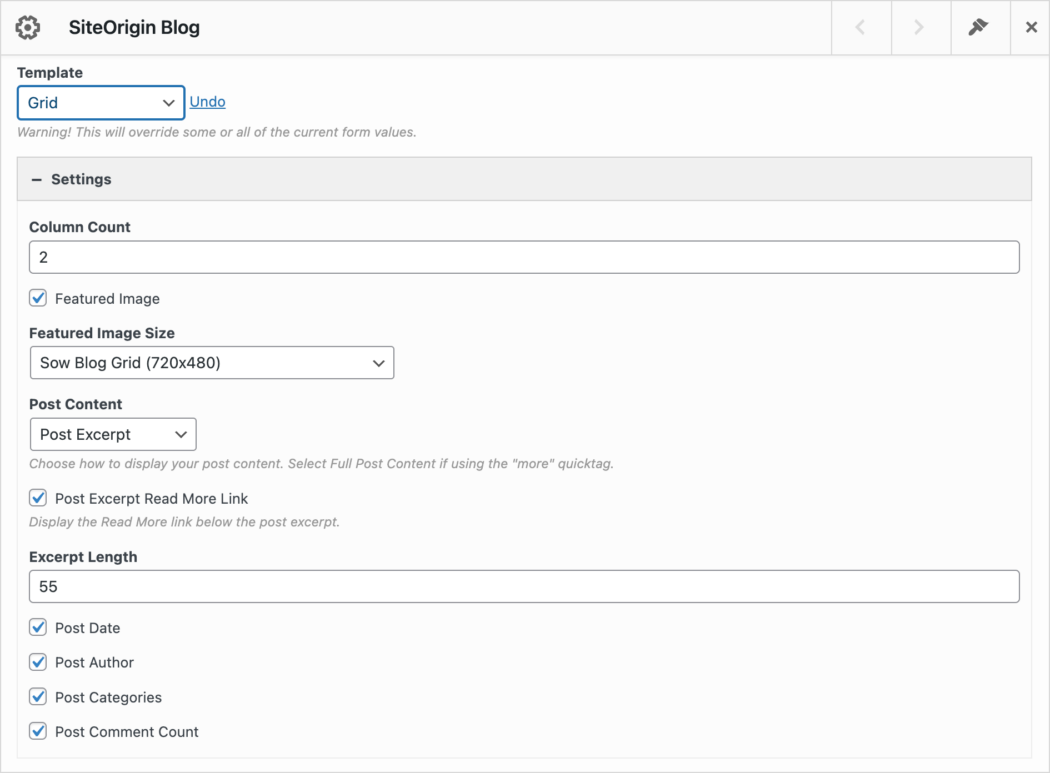 Announcing the SiteOrigin Blog Widget - SiteOrigin
