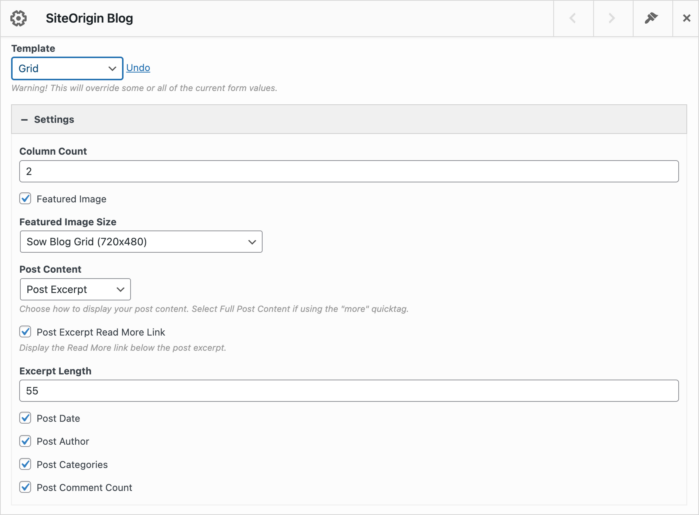 Announcing the SiteOrigin Blog Widget - SiteOrigin