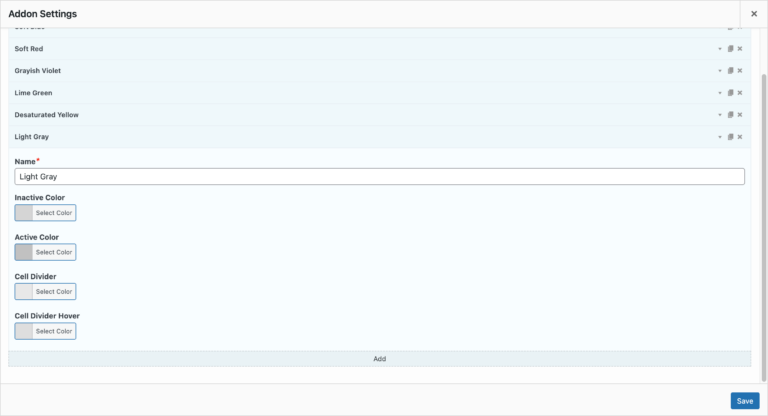 Custom Row Colors - SiteOrigin