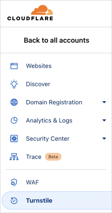 Cloudflare Turnstile - SiteOrigin