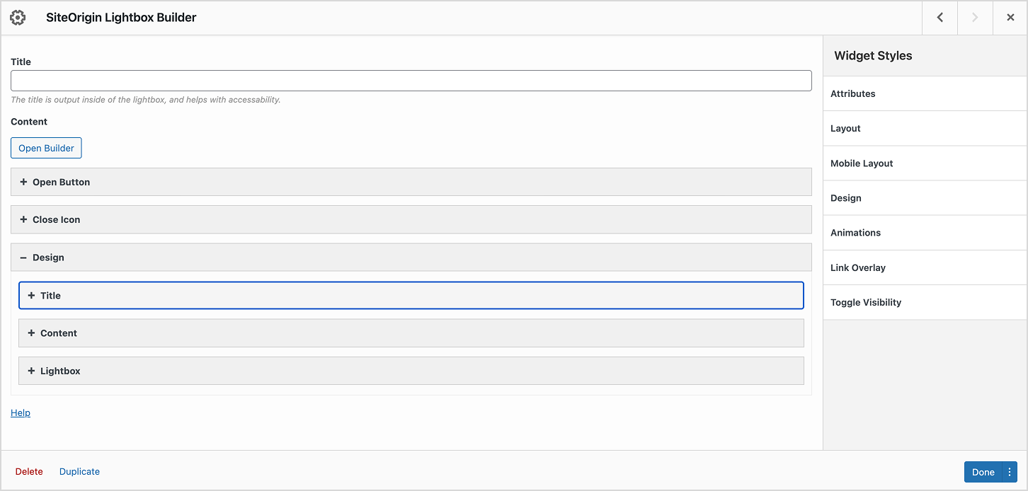 Boost Signups with On-Page Forms and Content in SiteOrigin Lightboxes ...